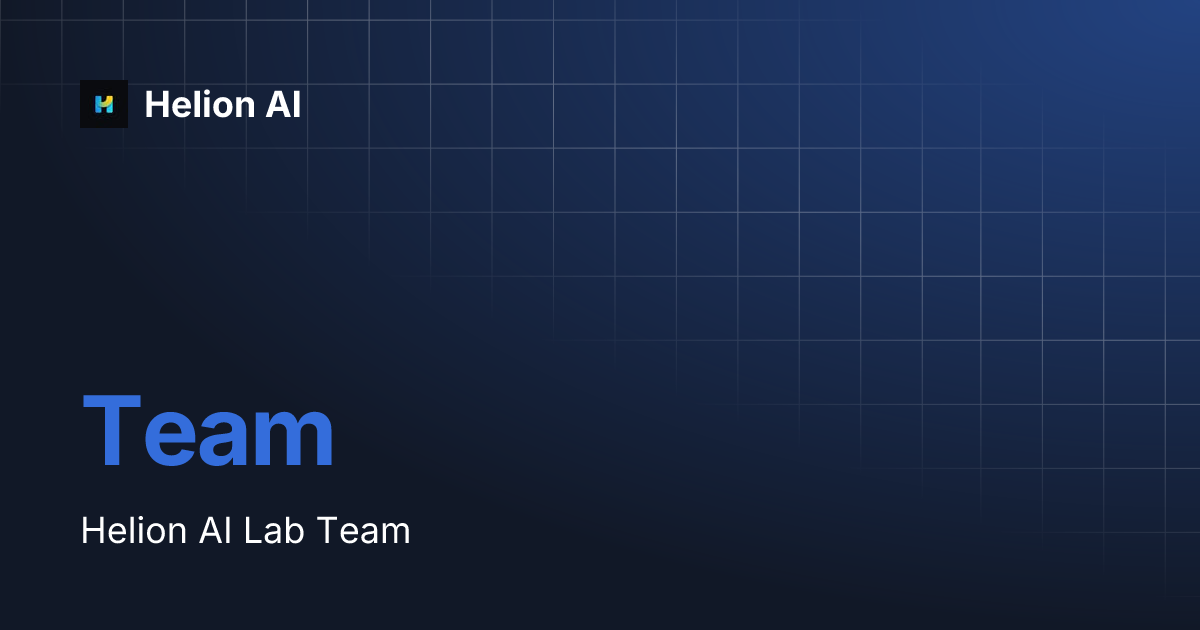 Team | Helion AI